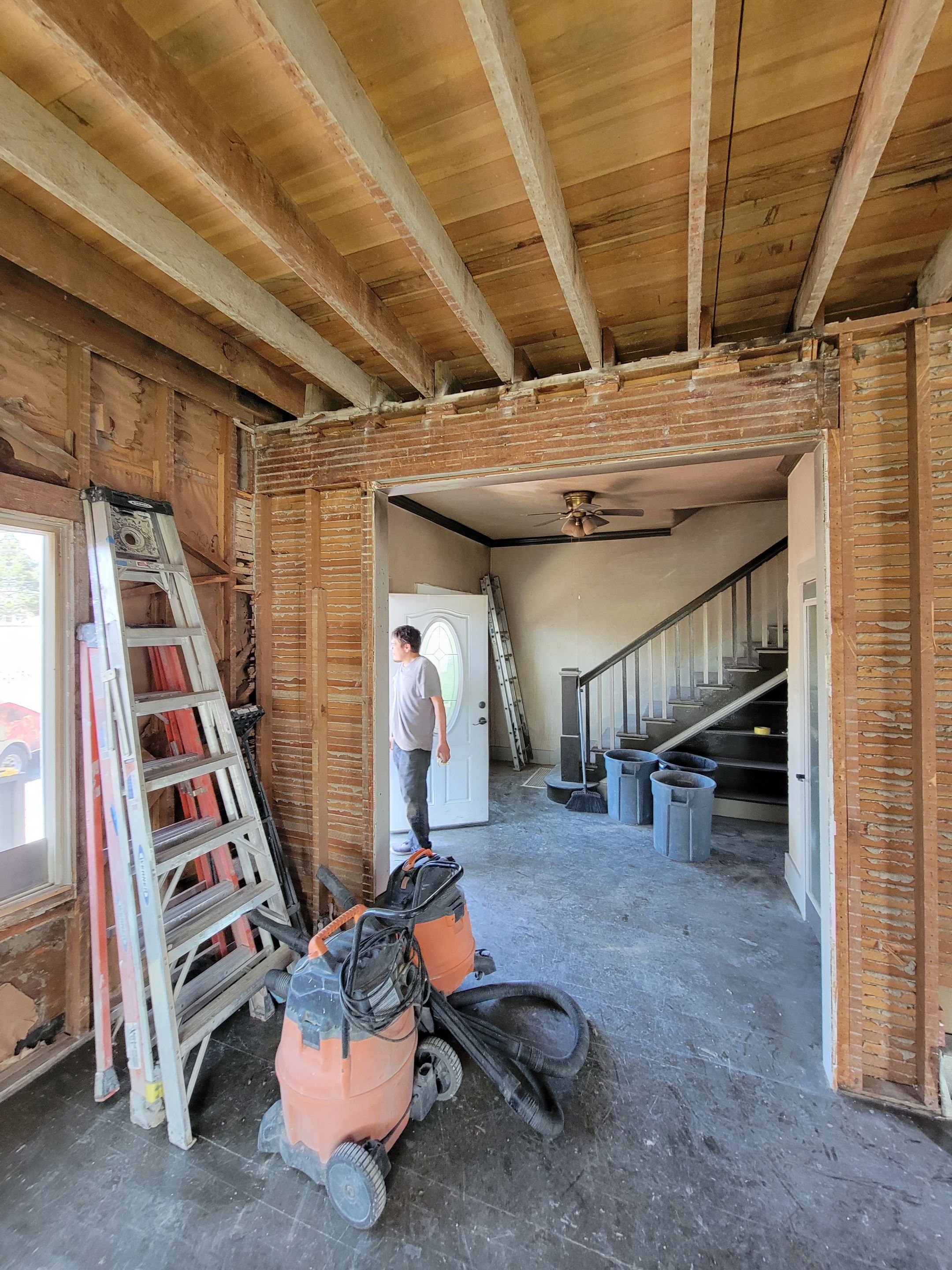 Before & After | Fire Damage | Magic Valley Restoration & Construction